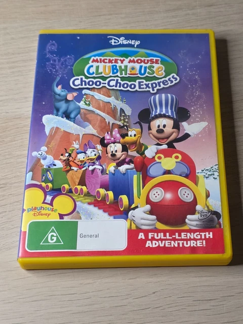 MICKEY MOUSE CLUBHOUSE Choo-Choo Express DVD Region 4 PAL Disney $9.99 ...