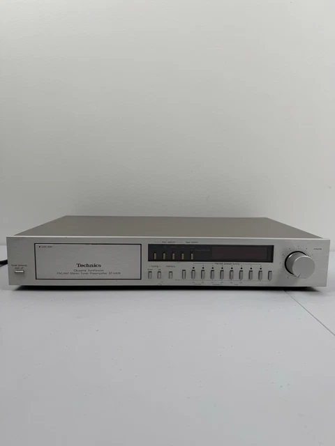 TECHNICS QUARTZ SYNTHESIZER FM/AM stereo Tuner Preamplifier ST-K808 Vintage !! £207.68 - PicClick UK