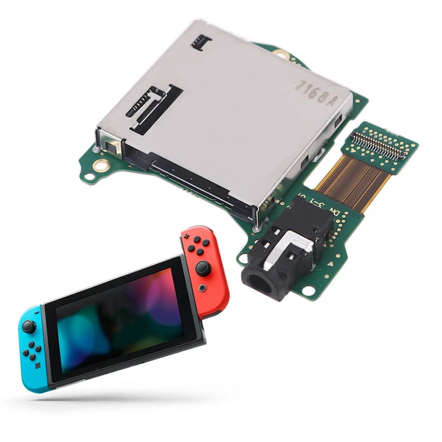 ORIGINAL GAME CARD Slot Board for NS Switch Game Console Repair Parts ...