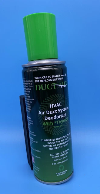 DUCT AID HVAC Air Duct System Deodorizer With Thymol £8.93 - PicClick UK