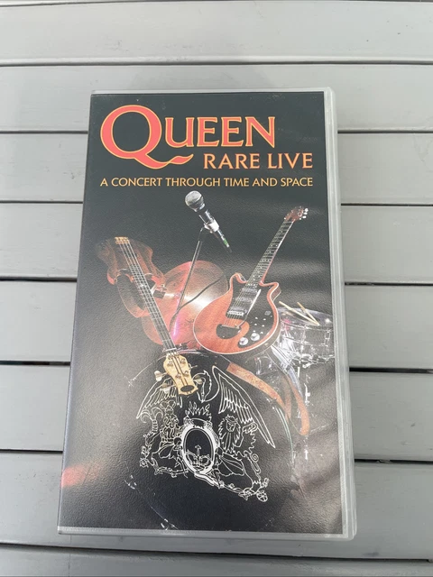 QUEEN - RARE Live VHS Video 1989 Journey Through Time And Space £5.99 ...