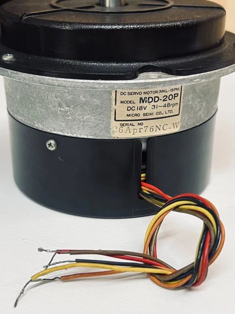 ORIGINAL MICRO SEIKI MDD-20P MKL-15PM Direct Drive Motor für DD1/MR622 ...