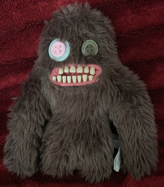 VERY RARE *VINTAGE*FUGGLER Funny Ugly Monster 9" Sasquoosh Brown Fur ...