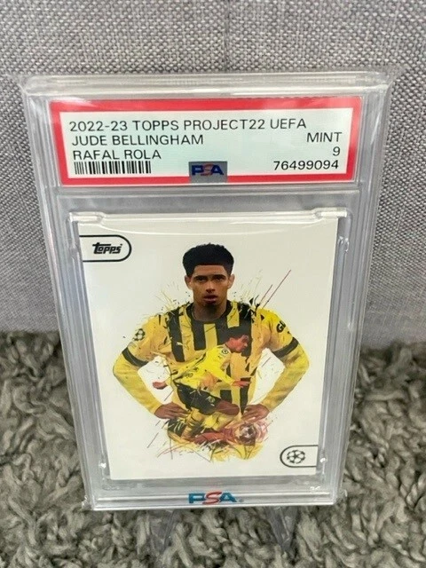 JUDE BELLINGHAM 2022 Topps Project 22 - PSA 9 - Rafal Rola NUOVO DI ...