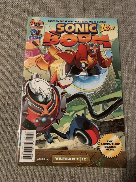 SONIC THE HEDGEHOG Comic - Sonic Boom Issue 1 - C Variant EUR 17,79 - PicClick DE