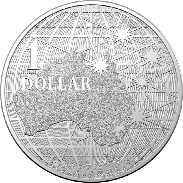1 OZ 999 Silver Beneath the Southern Skies Royal Australian Mint ...