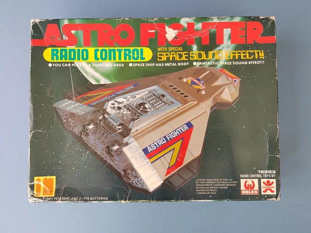 VINTAGE BANDAI ASTRO Fighter Radio Control Toy EUR 68,89 - PicClick DE