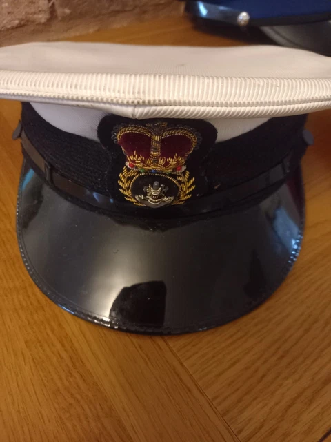 ROYAL NAVY CHIEF Petty Officers Cap /Hat with Badge £30.00 - PicClick UK