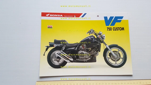 HONDA VF 750 C Custom 1989 depliant italiano originale EUR 15,00 ...