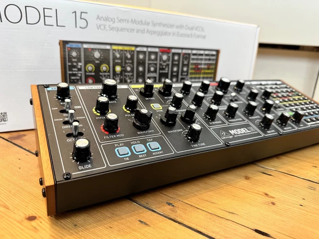 BEHRINGER MODEL 15 Moog-like analogue modular synthesiser £157.96 ...