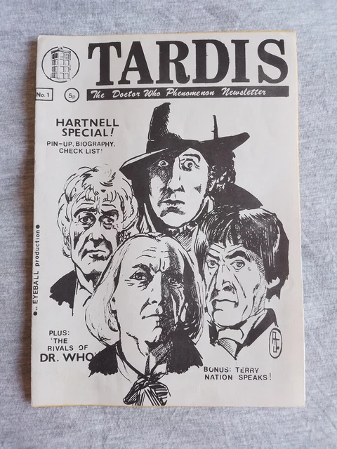 TARDIS VOL 1 Issue 1: Very First Ever 'Doctor Who' Fanzine A5 - Spring 1975 RARE £23.02 ...