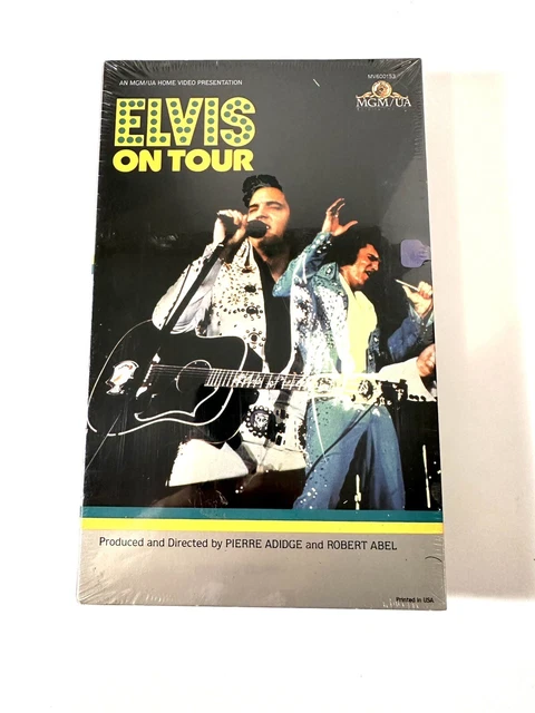 ELVIS PRESLEY ON Tour VHS MGM Big Box Sealed *READ* £22.14 - PicClick UK