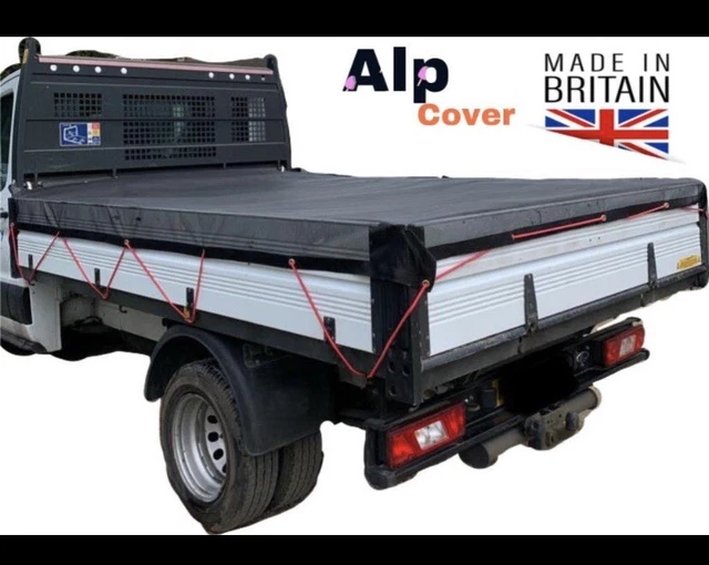 UNIVERSAL NET TRANSIT IVECO DAILY/TIPPER BODY FLAT BED COVER 11ft X ...