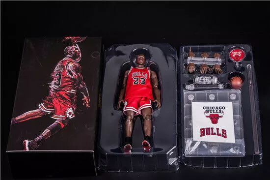 1:9 SCALE NBA Collection 23# Michael Jordan Motion Masterpiece Action ...