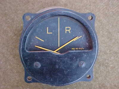WW2 ROYAL AIR Force Raf Cockpit Gauge : L/R Beam Approach Indicator 10Q ...