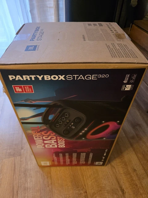 JBL PARTYBOX STAGE 320 - Portable Bluetooth Party Speaker with Lights ...