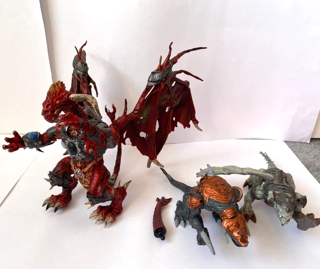 MEGA BLOKS DRAGONS Metal Ages Stendhal Dragon with sounds & other ...