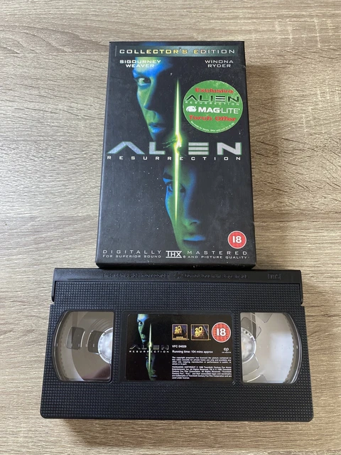 ALIEN RESURRECTION COLLECTOR Edition (1998) 18 PAL VHS Video Tape £14. ...