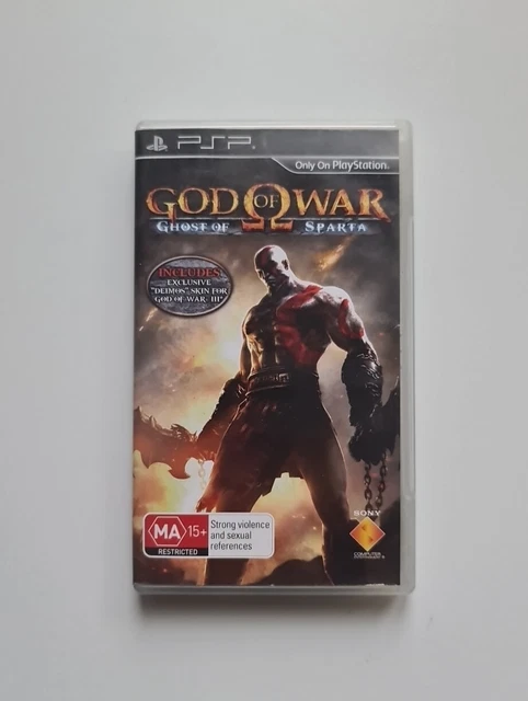 GOD OF WAR Ghost of Sparta PSP Playstation Portable - Complete With Manual $50.00 - PicClick AU