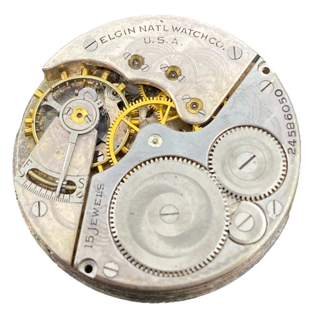ELGIN GRADE POCKET Watch Movement Size Model F82 £21.22 - PicClick UK