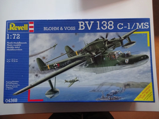 BLOHM & VOSS BV 138 C-1/MS Revell 04368 Maßstab 1:72 Scale 1/72 EUR 43 ...