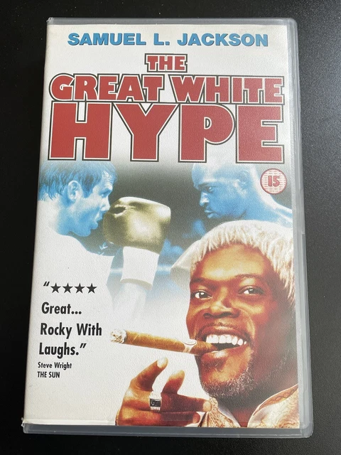 THE GREAT WHITE Hype (VHS) Samuel L. Jackson 1996 Movie BIG BOX £6.50 ...