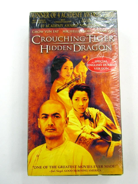 VTG CROUCHING TIGER Hidden Dragon VHS Chow Yun Fat Sealed New Watermark ...