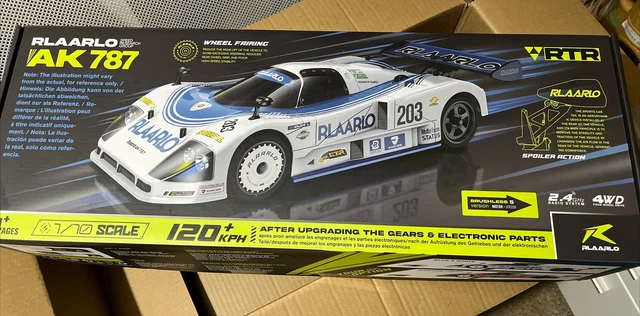 RLAARLO AK-787 1/10 Metal Version Brushless ARTR RC Car £180.00 ...