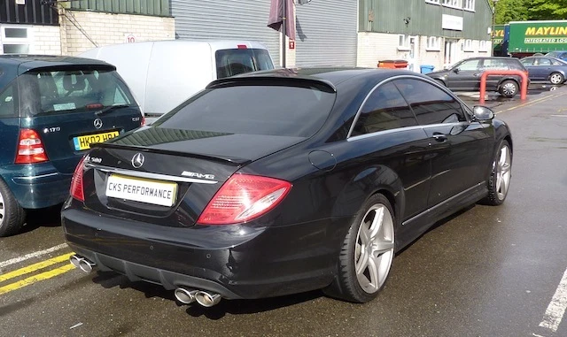 MERCEDES C216 W216 CL Roof Window Spoiler CL500 CL550 CL600 CL63 CL65 ...