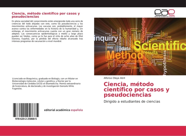 ALFONSO OLAYA ABRIL | Ciencia, método científico por casos y pseudociencias EUR 29,95 - PicClick DE