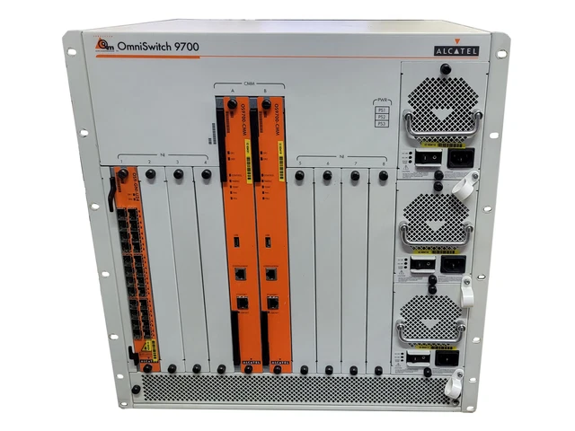 ALCATEL-LUCENT OMNISWITCH 9700 OS9-GNI-U24 24-Port SFP 1000Mbits Triple ...