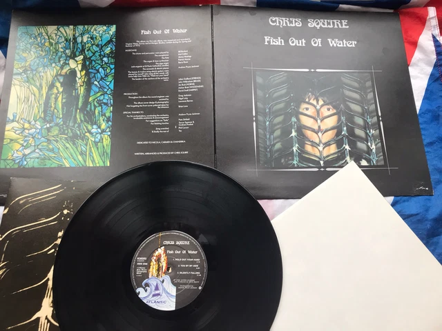 CHRIS SQUIRE-FISH OUT Of Water rare vinyl LP + Poster 1975 NM EUR 49,74 ...