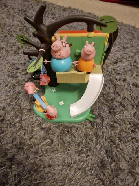 PEPPA PIG PEPPA Pigs tree house playset Plus Figures £3.20 - PicClick UK