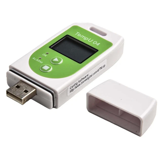 ENREGISTREUR DE DONNÉES de température pour surveillance des aliments et des m EUR 32,53 ...