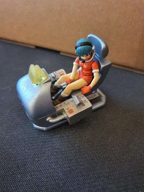 FIGURINE DRAGON BALL Z - Bulma SpaceShip Cockpit- BANDAI Imagination ...
