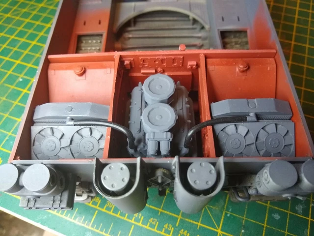 1:25 1/25 FULL engine bay set with Maybach HL210 engine for Tamiya ...