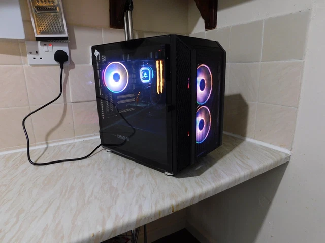 GAMING PC RYZEN 5 5600G Windows 11 Home Keyboard Wifi Mouse New EUR 630 ...