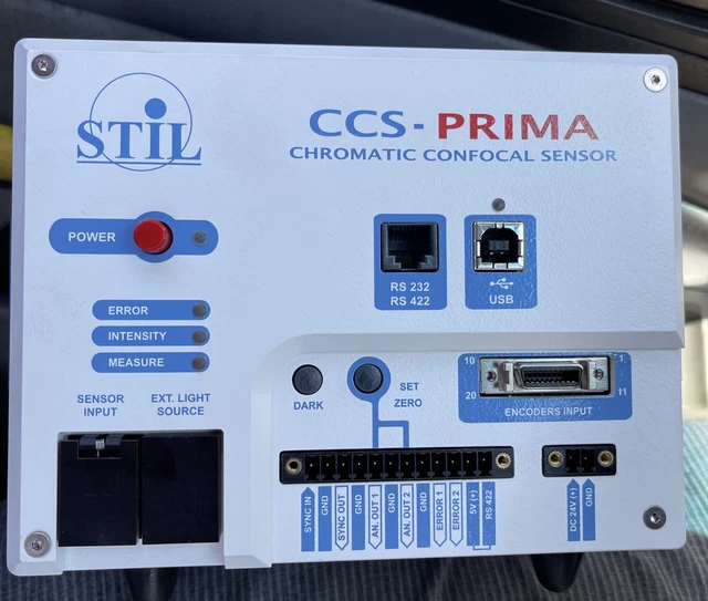 CCS-PRIMA CHROMATIC CONFOCAL Sensor Ccs-100-N2 Ccs-100-N2 A EUR 659,28 ...