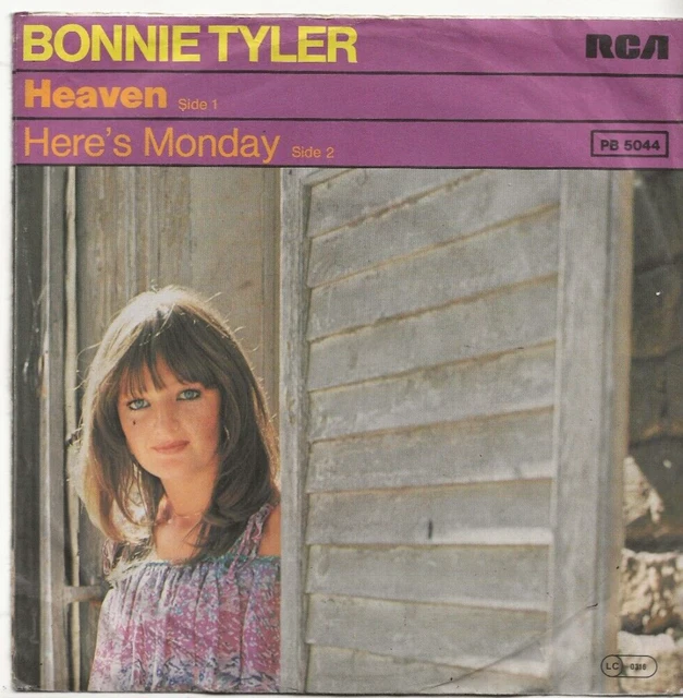 BONNIE TYLER HEAVEN/HERE'S Monday Rare Original Germany-Only Single EUR ...