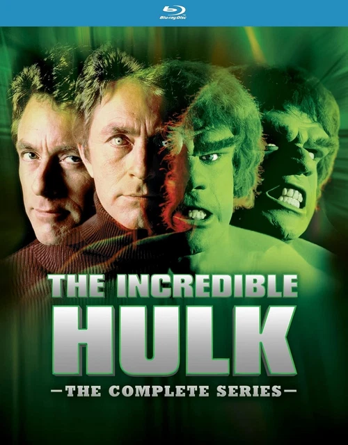 THE INCREDIBLE HULK - The Complete Series 1977-1982 Blu-Ray + TV Movies ...