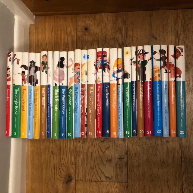 CLASSIC BOOK COLLECTION Bundle Disney Picture Spine Peter Pan Jungle ...