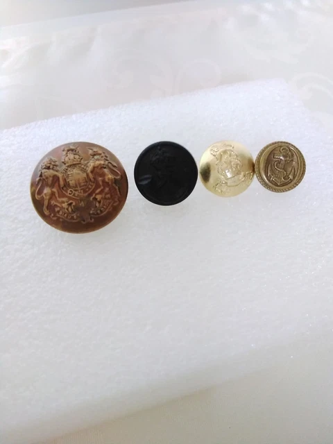 BRITISH ARMY UNIFORM Buttons, WWI & WWII £5.00 - PicClick UK