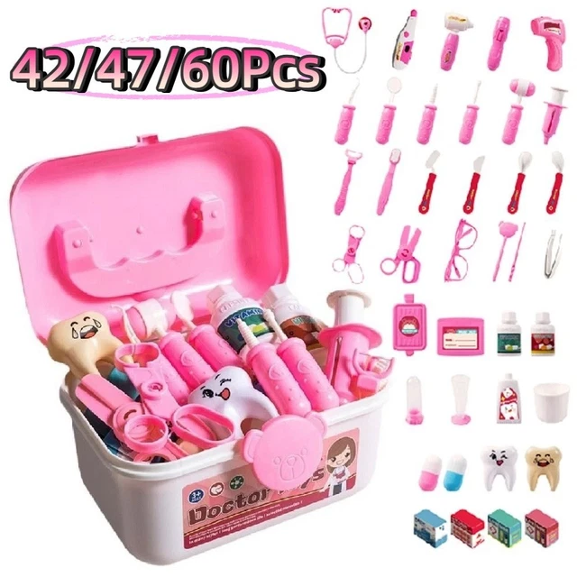 SIMULATION DENTIST CHILDREN Doctor Play Set Nurse Tools Bag Toys ...