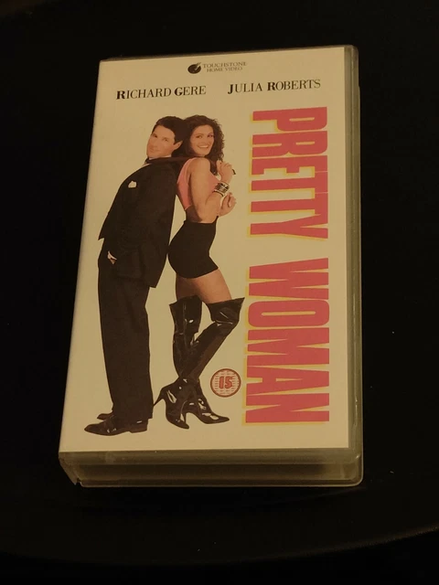 PRETTY WOMAN VHS Video Retro Richard Gere Julia Roberts FREE POSTAGE £6 ...