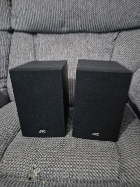 PAIR OF JVC SP-UXG110 Satellite Bookshelf Speakers 4 Ohm Black £25.00 ...