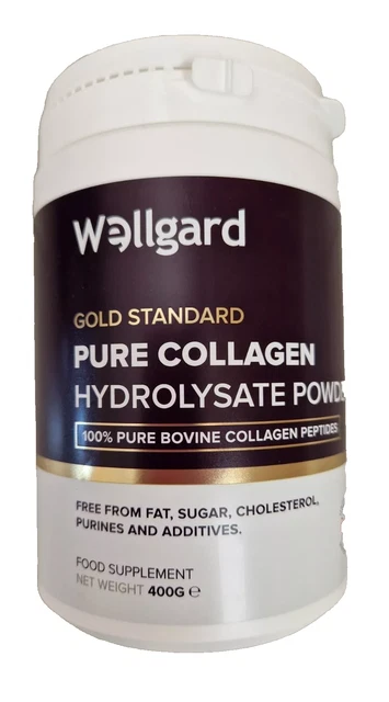 WELLGARD GOLD STANDARD Pure Collagen Hydrolysate Powder 400g Food ...