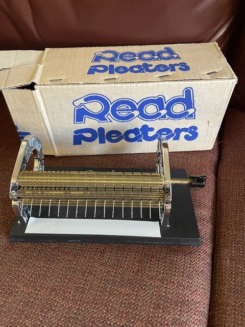 VINTAGE 16 ROW Read Smocking Pleater Smock $100.00 - PicClick