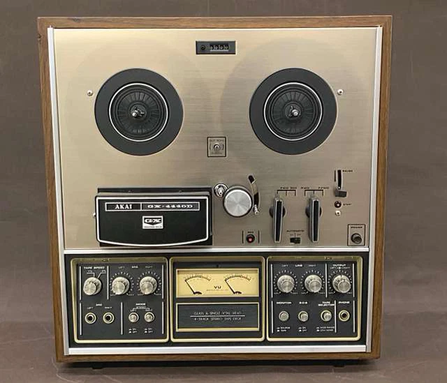 AKAI OPEN REEL Deck Model No. GX-4440D Frequency 30Hz-24kHz Used £630. ...