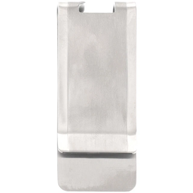 MONEY CLIP TITANIUM Phone Card Holder Stick Receipt Man Office £13.35 ...