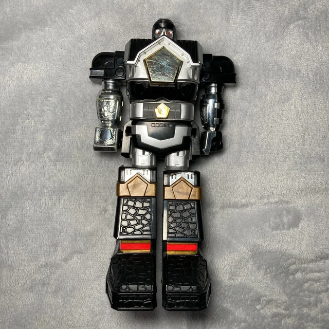 VINTAGE MIGHTY MORPHIN Power Rangers Black Shogun Megazord 7" Zord Bandai 1995 EUR 5,88 ...